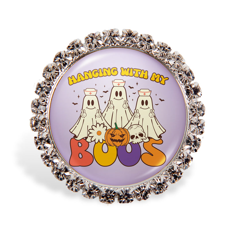 Hanging with My Boos – Shop Badge A-Peel