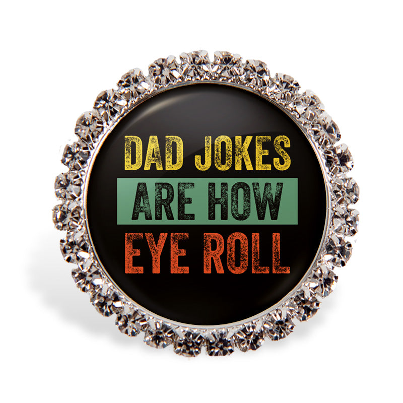 Dad Jokes Eye Roll – Shop Badge A-Peel