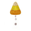Candy Corn Sparkle and Shine Rhinestone Badge Reel – Shop Badge A-Peel