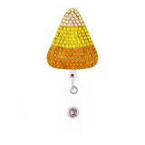Candy Corn Sparkle and Shine Rhinestone Badge Reel – Shop Badge A-Peel