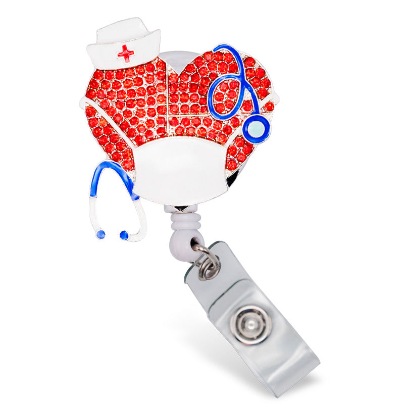 Sparkle & Shine Medical Stethoscope Heart – Shop Badge A-Peel