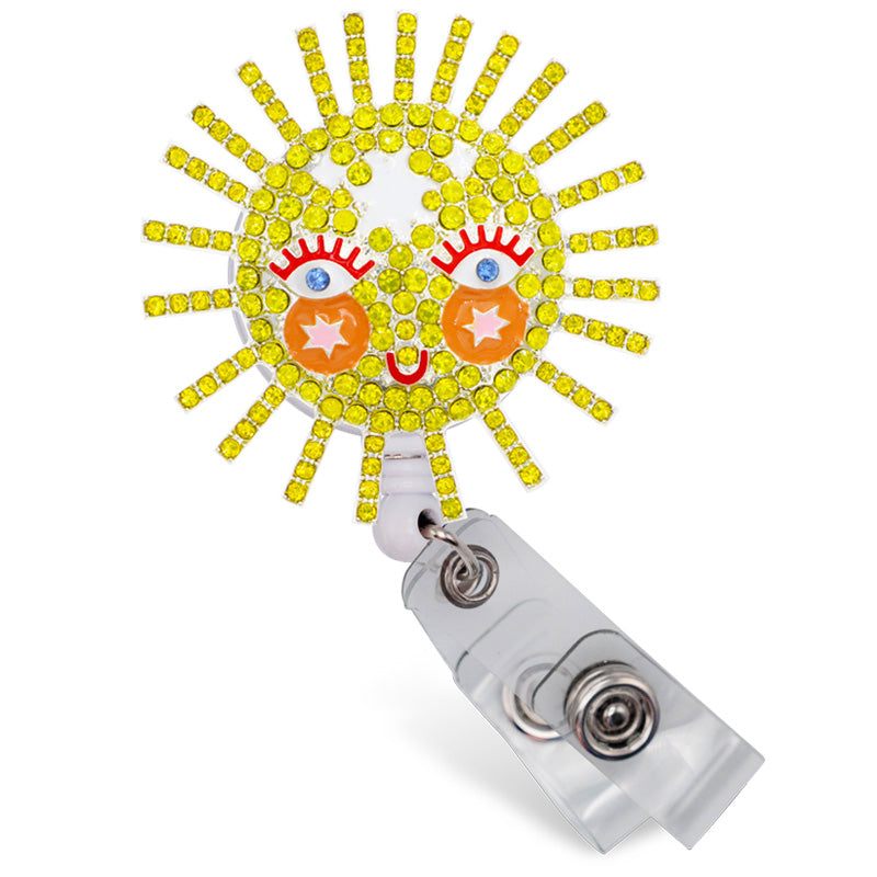 Sun Sparkle And Shine Badge Reel – Shop Badge A-Peel