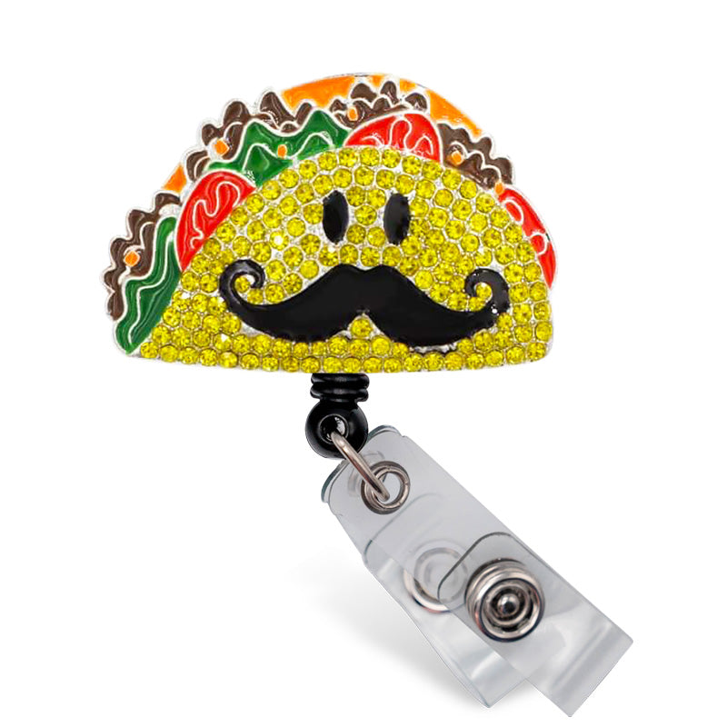 Taco Sparkle And Shine Badge Reel – Shop Badge A-Peel