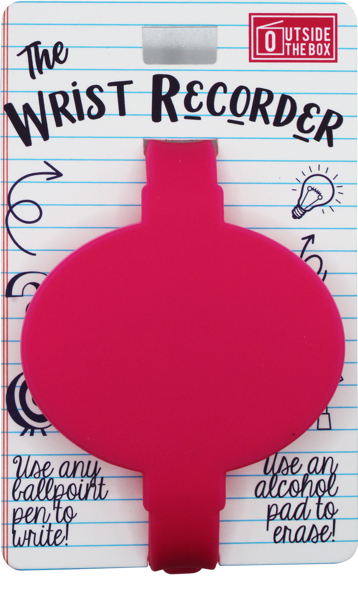 The Wrist Recorder Pink – Shop Badge A-Peel