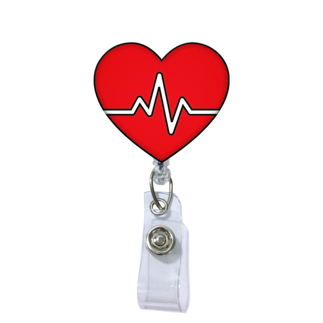 Cardiac Heart Acrylic – Shop Badge A-Peel