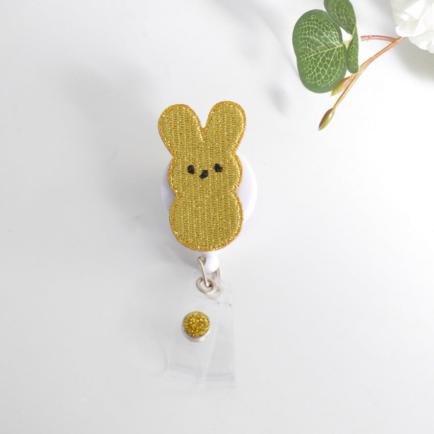 Fuzzy Buddy Peep – Shop Badge A-Peel