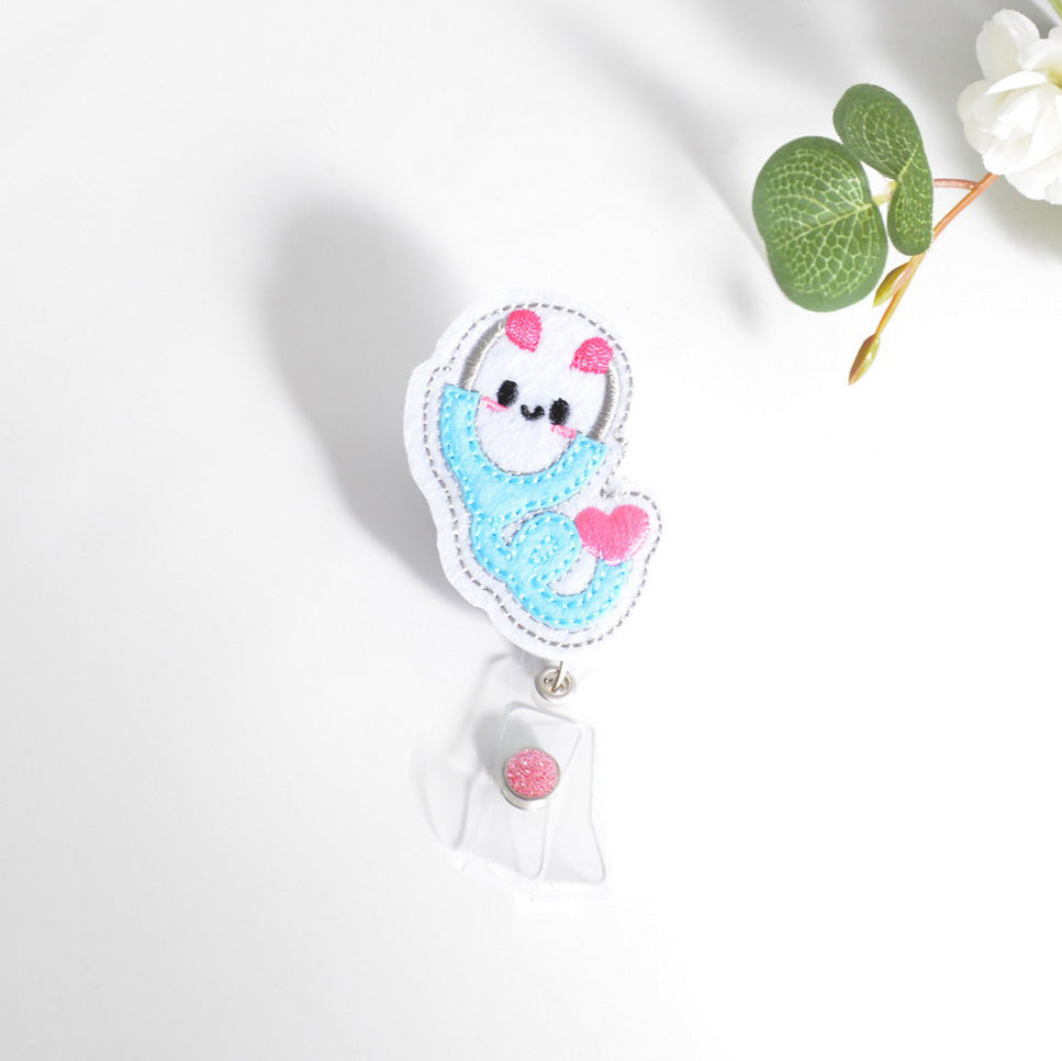Fuzzy Buddy Stethoscope – Shop Badge A-Peel