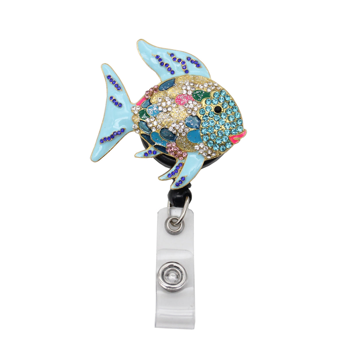 Fish Sparkle And Shine Badge Reel – Shop Badge A-Peel
